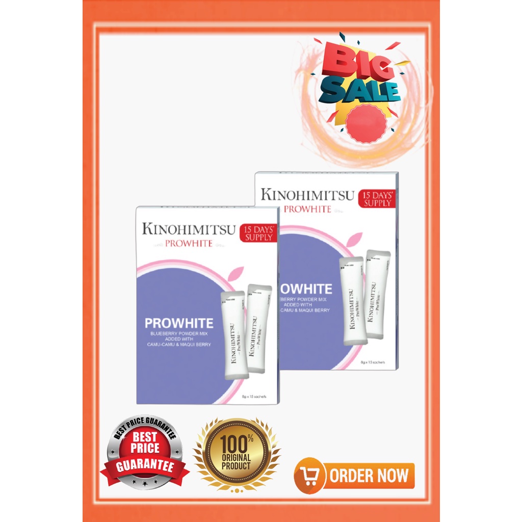 KINOHIMITSU PROWHITE [15 SACHET] | Shopee Malaysia