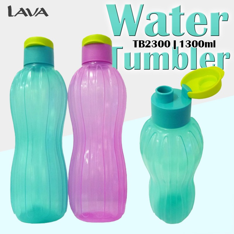 LAVA Plastic Bottle Water Tumbler Drinkware | 1300ml (TB2300) 1pc ...