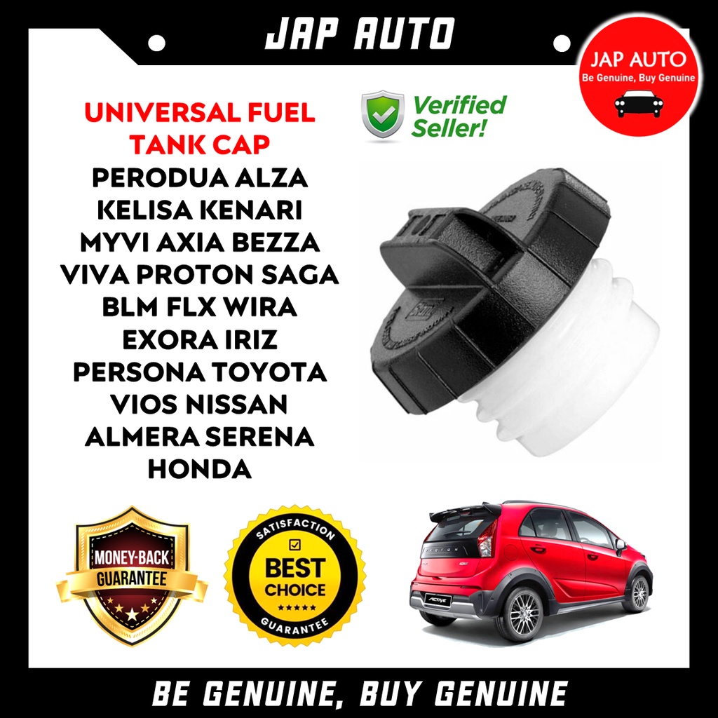 Fuel Tank Cap Penutup Tangki Alza Kelisa Kenari Myvi Axia Viva Proton ...