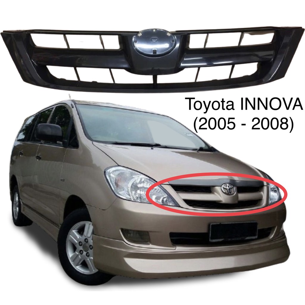 Toyota INNOVA - GRILLE (NEW) for Year : 2005 2006 2007 | Shopee Malaysia
