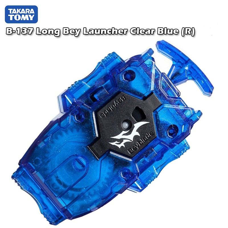 Takara Tomy Beyblade Burst GT B-137 Long Bey Launcher Clear Blue (R ...
