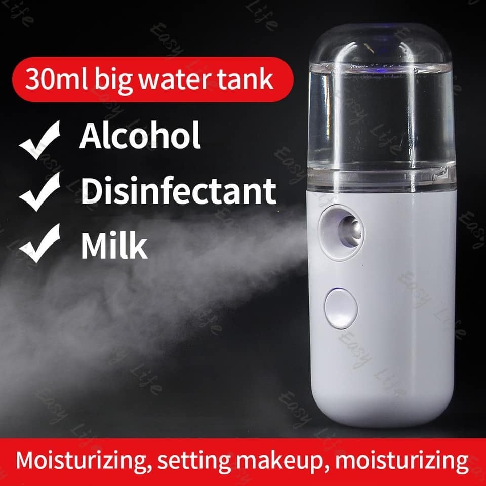Portable USB Sanitizer Spray Machine Nano Spray Gun Antivirus ...