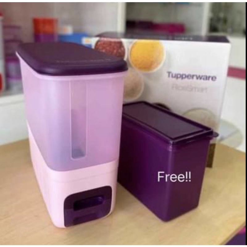 rice smart Tupperware. tong beras 10kg | Shopee Malaysia