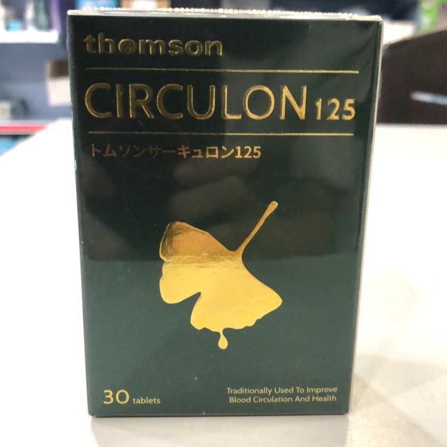 Thomson Circulon activated gingko biloba 125mg (30’s) | Shopee Malaysia