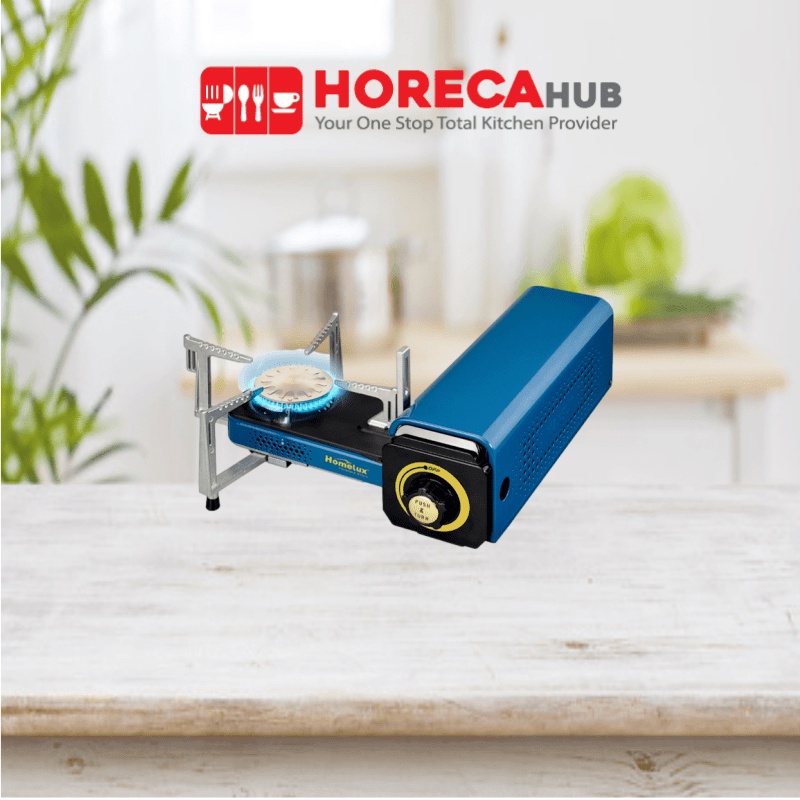 Homelux Foldable portable gas stove HP-9009B + FREEGIFT (4PCS butane ...