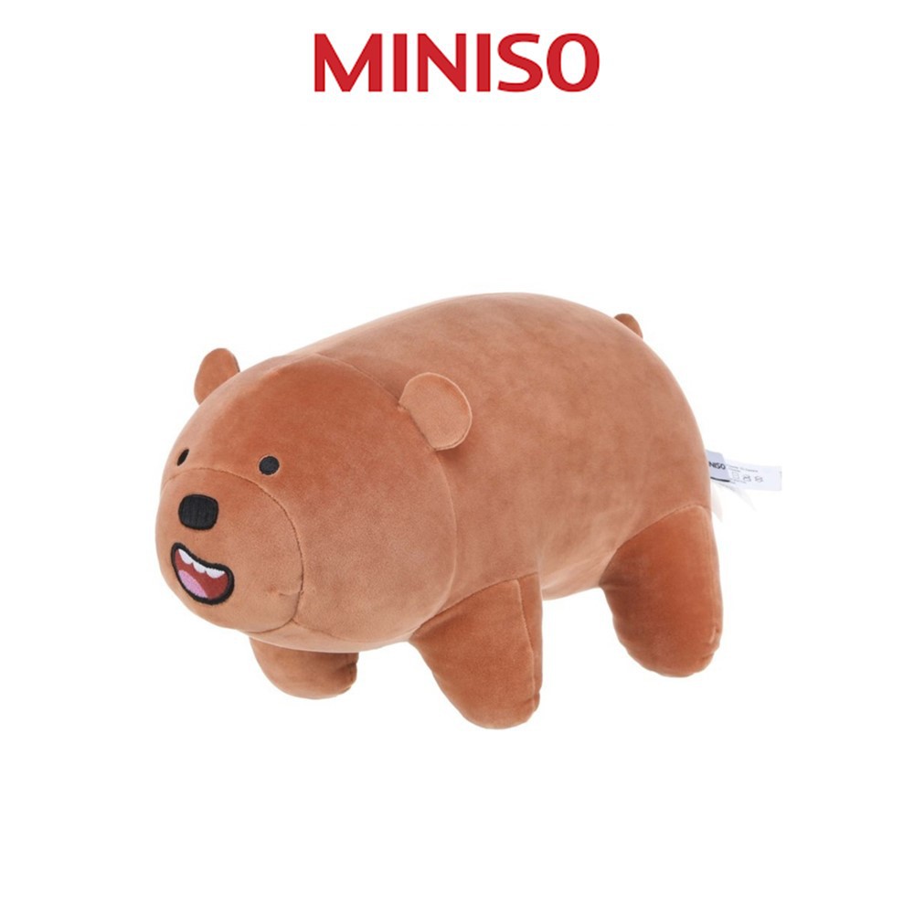 MINISO We Bare Bears- Plush Toy 6941501500634,6941501500627 | Shopee ...