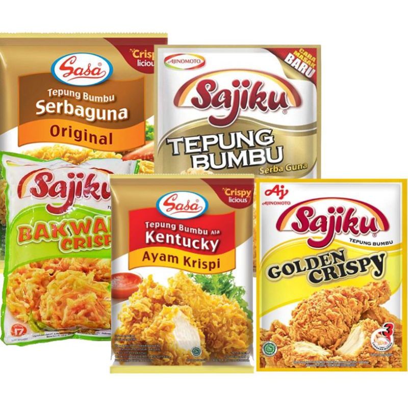 AJINOMOTO | SAJIKU TEPUNG SERBAGUNA/CRISPY/BAKWAN [ 200G & 225G ] READY ...