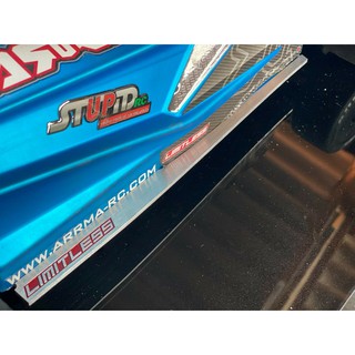 IN STOCK NOW!! Aluminum Side Skirts Arrma Infraction V1 V2 Limitless ...