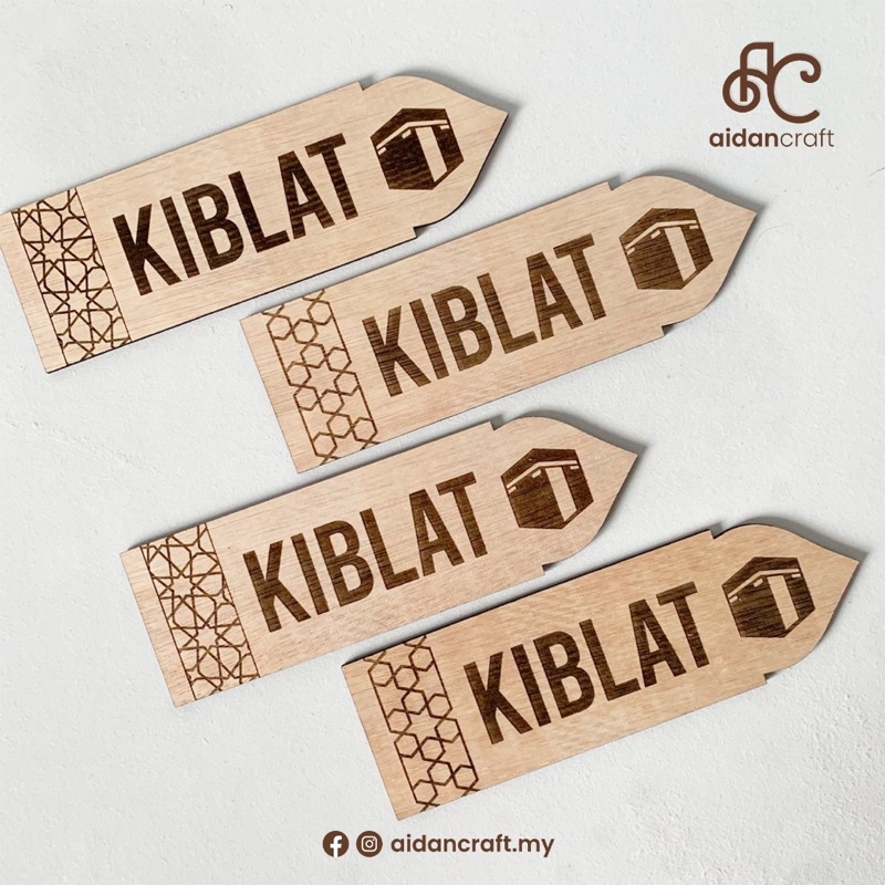 Penunjuk Arah Kiblat / Kiblat Sign / Qiblat Sign | Shopee Malaysia