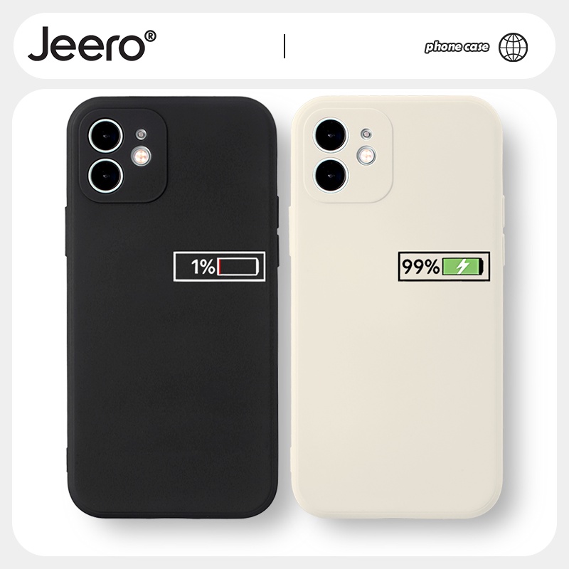 JEERO Soft Silicone Matching Couple Set Cute Funny Shockproof Phone ...