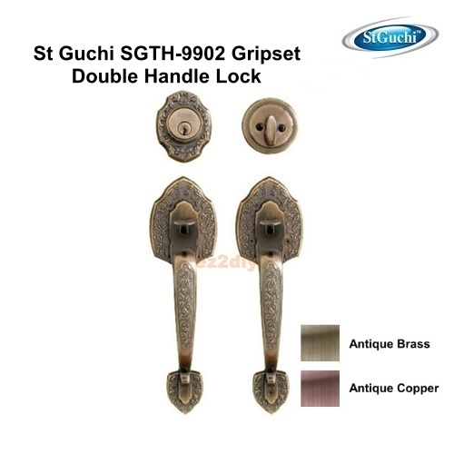 St Guchi SGTH-9902 Gripset Double Handle Lock | Shopee Malaysia