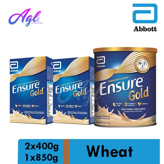 Abbott Ensure Gold +HMB 850g (1 Tin) + Ensure Gold +HMB 400g (2 Packs) | Shopee Malaysia