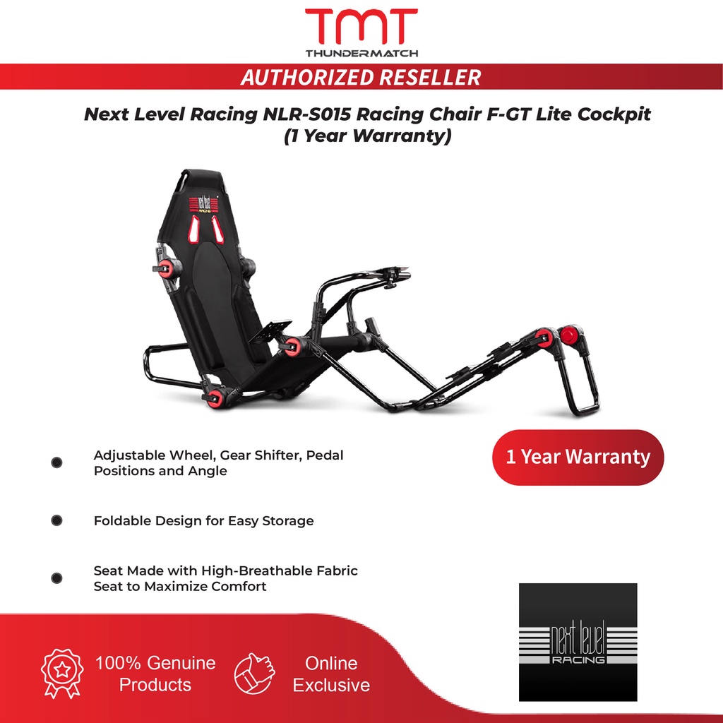 Next Level Racing NLR S015 F GT LITE NLR S021 GT LITE Racing Chair