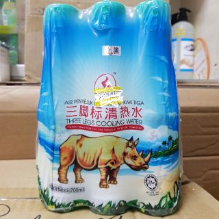 AIR PENYEJUK BADAN CAP KAKI TIGA 200ml (AIR BADAK) | Shopee Malaysia