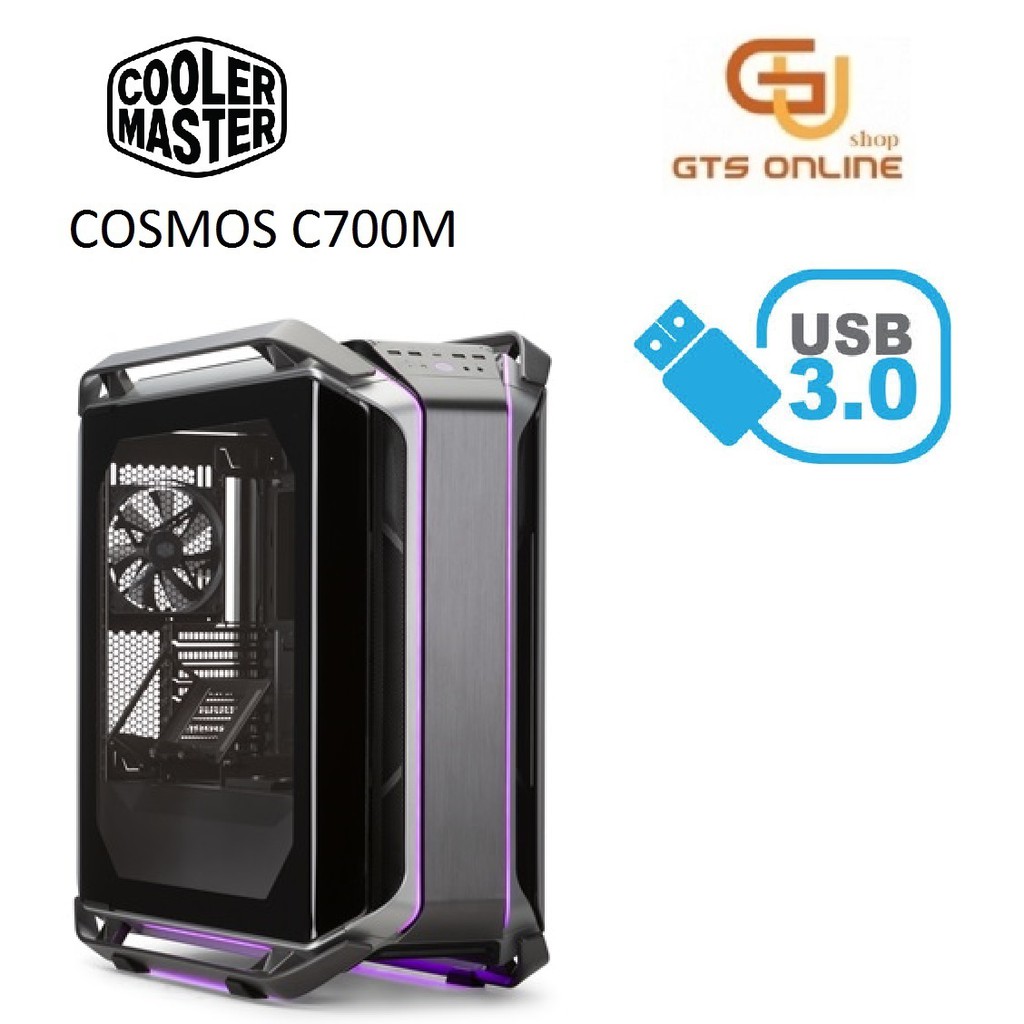 Cooler Master Cosmos C700M Full Tower Casing (MCC-C700M-MG5N-S00 ...