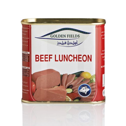 Golden Fields Corned Beef Luncheon 340g Daging Lembu (Halal) | Shopee ...