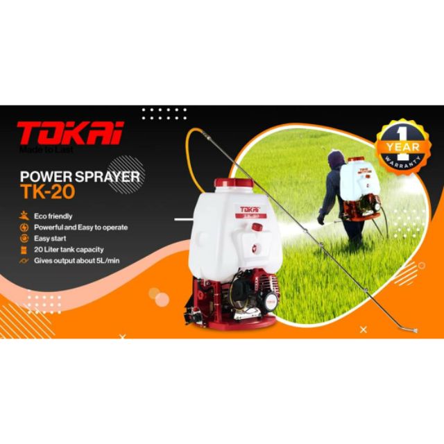 Power Sprayer & Mesin Racun 20Liter/25Liter(TOKAI) | Shopee Malaysia