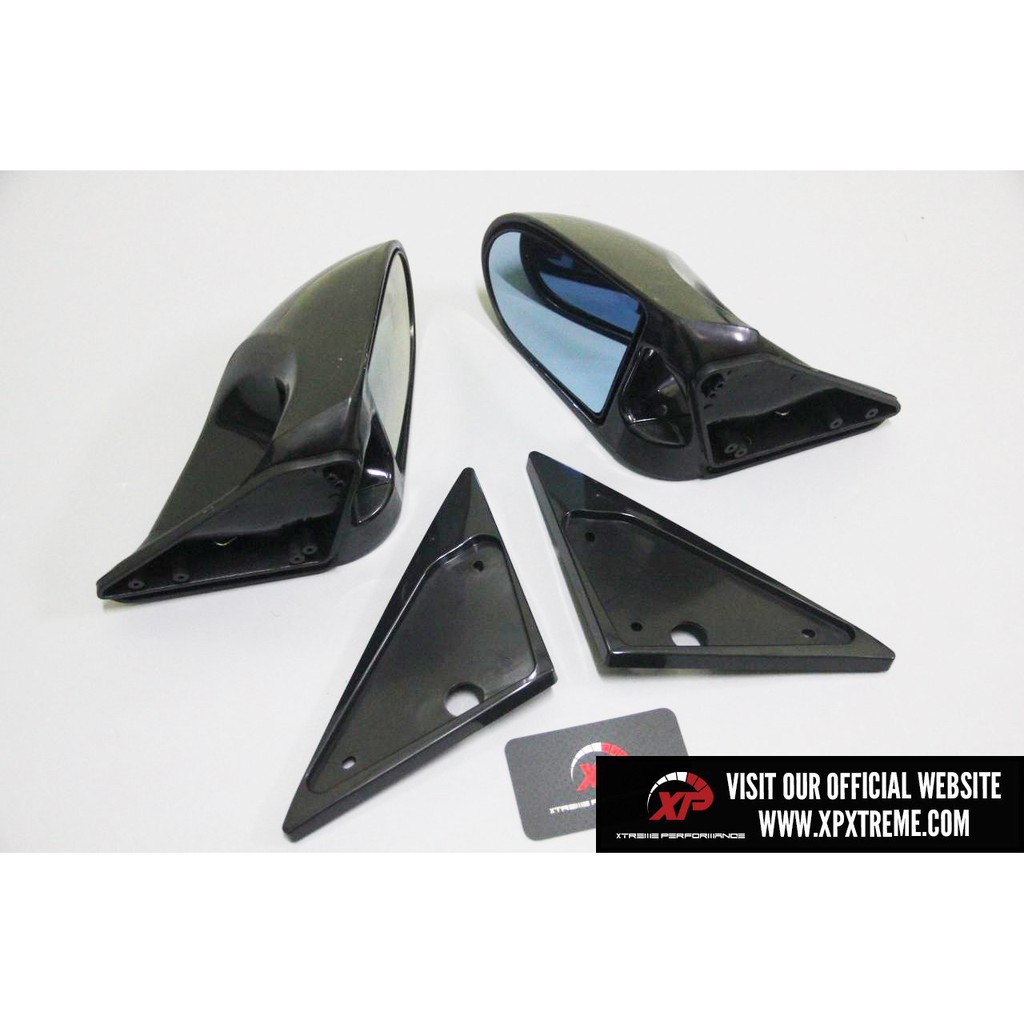 ORIGINAL READY STOCK SIDE MIRROR UNIVERSAL WITH BLACK GANADOR | Shopee ...