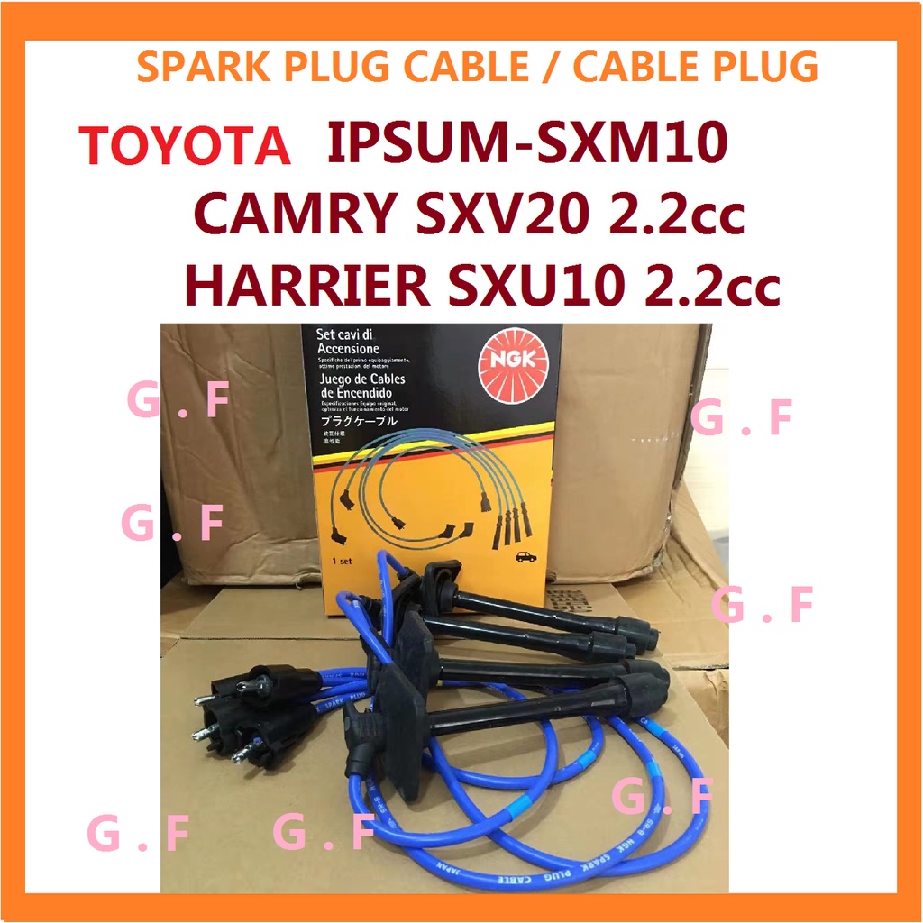 TOYOTA CAMRY SXV20 HARRIER SXU10 IPSUM SXM10 CABLE PLUG 4wire set 90919 ...