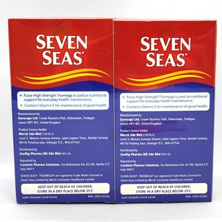 [NEW PACKAGING] Seven Seas Pulse High Strength TriOmega Fish Oil 120s ...