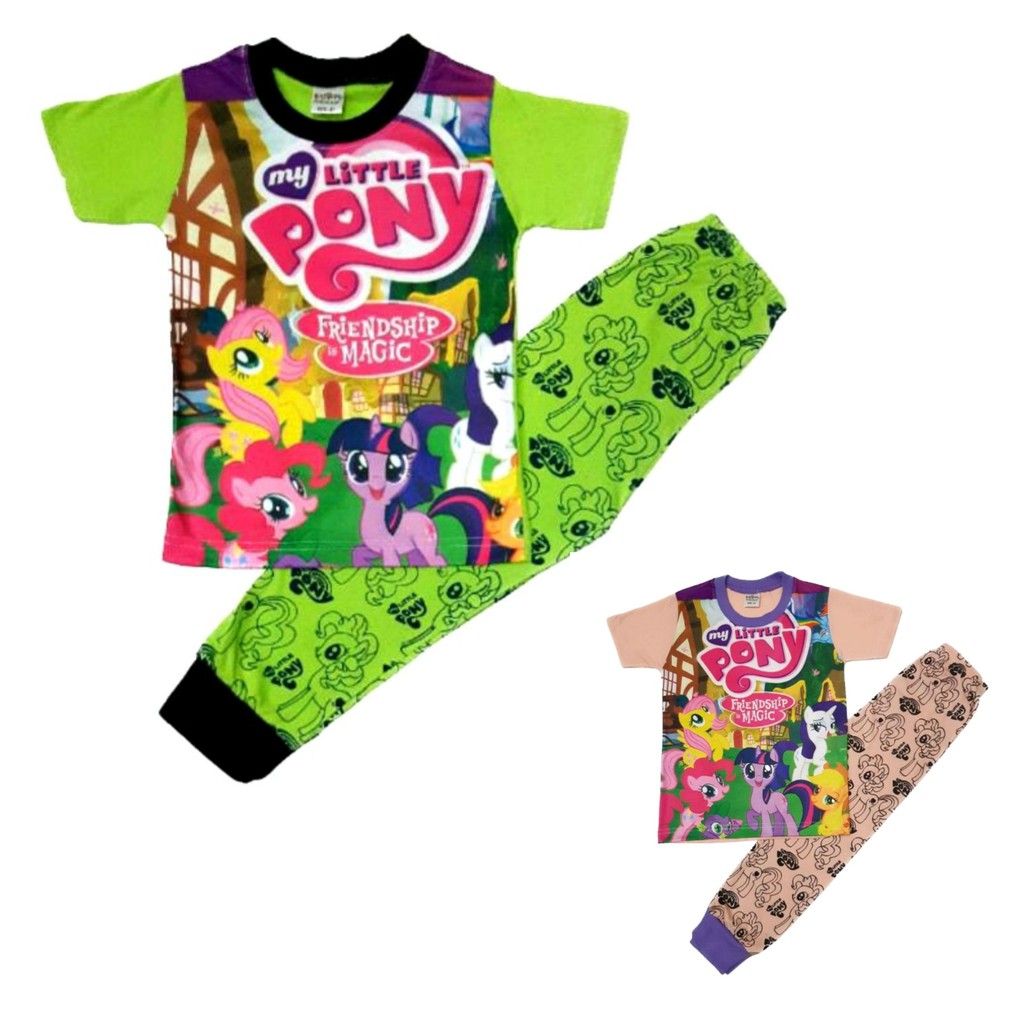 My Little Pony Pyjamas Set (1-6 yrs) | Shopee Malaysia