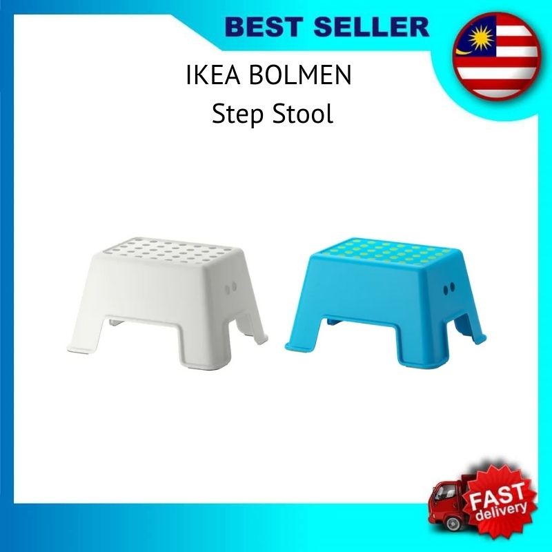 IKEA BOLMEN Stool/Stool Chair/Ladder/Step Stool/Stool Bench/Chair/Kid Toilet Stool/Bangku/Tangga ...