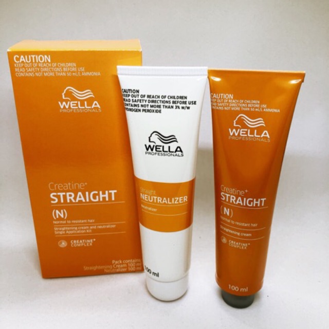 Wella straight Hair Straightening Cream Intense | Shopee Malaysia