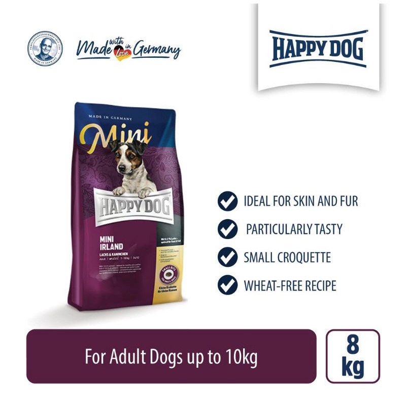 Happy Dog Supreme Mini Ireland (8kg) | Shopee Malaysia