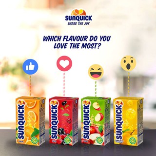 Sunquick Kotak Fruit Juice Drink 1 Carton (24 x 125ml) (With FAST ...