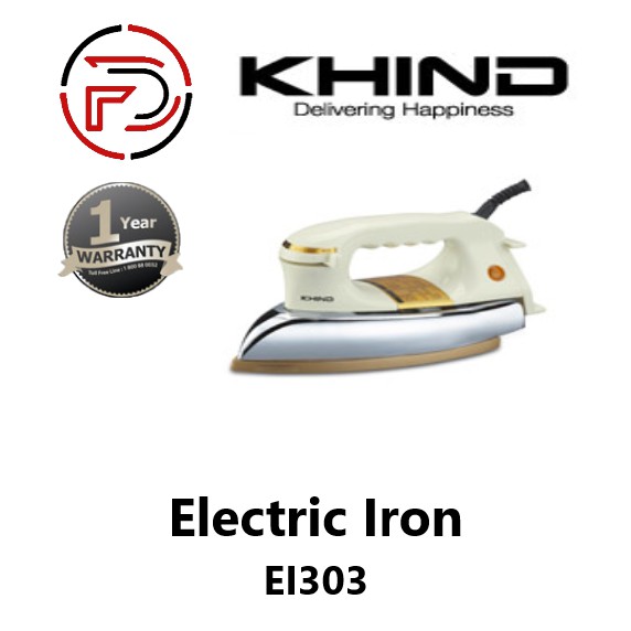KHIND Electric Dry Iron ( EI303) [READY STOCK] | Shopee Malaysia