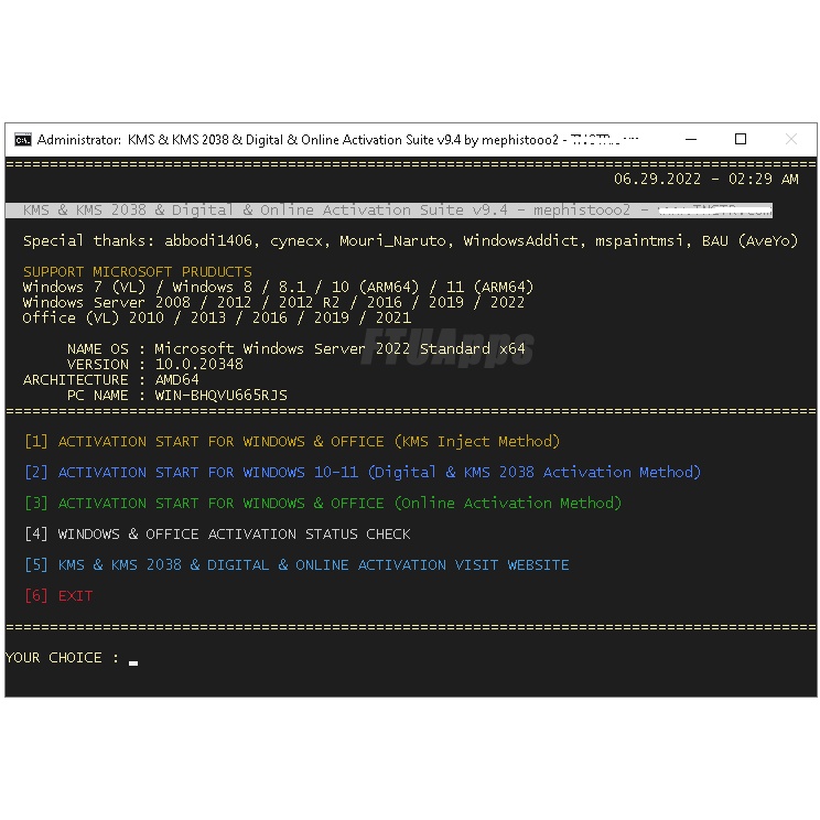 KMS/2038 & Digital & Online Activation Suite v9.4 [Windows & Office ... KMS/2038 & Digital & Online Activation Suite v9.4 [Windows & Office ...
