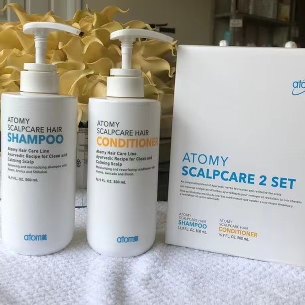 Atomy ScalpCare Hair Shampoo/Conditioner | Shopee Malaysia