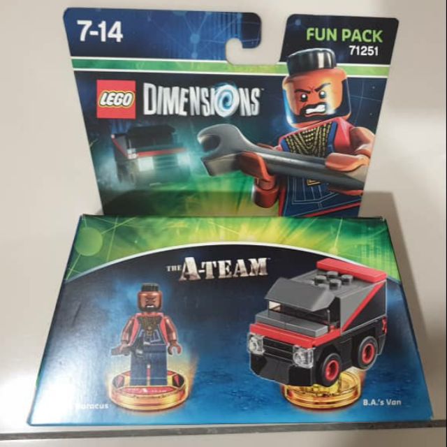LEGO 71251 DIMENSIONS The A-Team BA Baracus Fun Pack (NEW) | Shopee ...