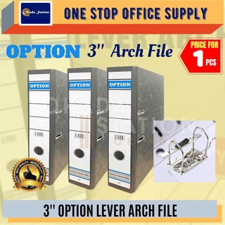 OPTION Lever Arch File / Fail Kulit Keras / Fail Folder / Fail Kertas ...