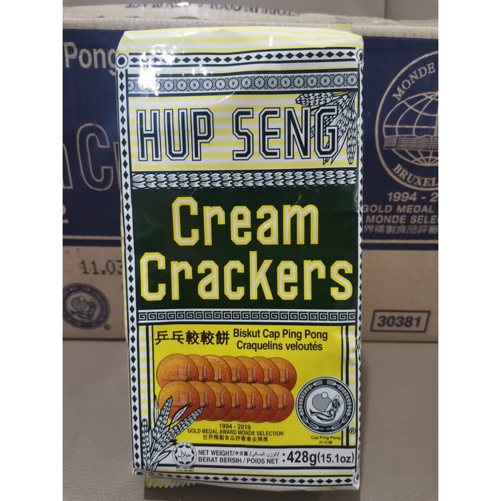Hup Seng Cream Crackers 428g (Selling Per Packs) | Shopee Malaysia