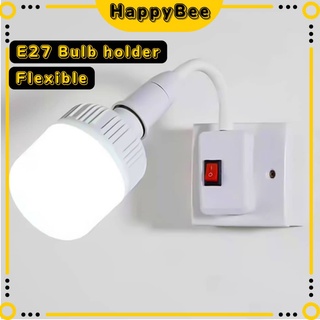 E27 Light Bulb Lamp Holder Bendable Flexible Rod Extension Lamp holder ...