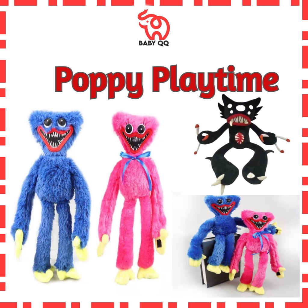 Baby QQ Huggy Wuggy Plush Toy Patung Poppy Playtime Chapter 2 Game ...