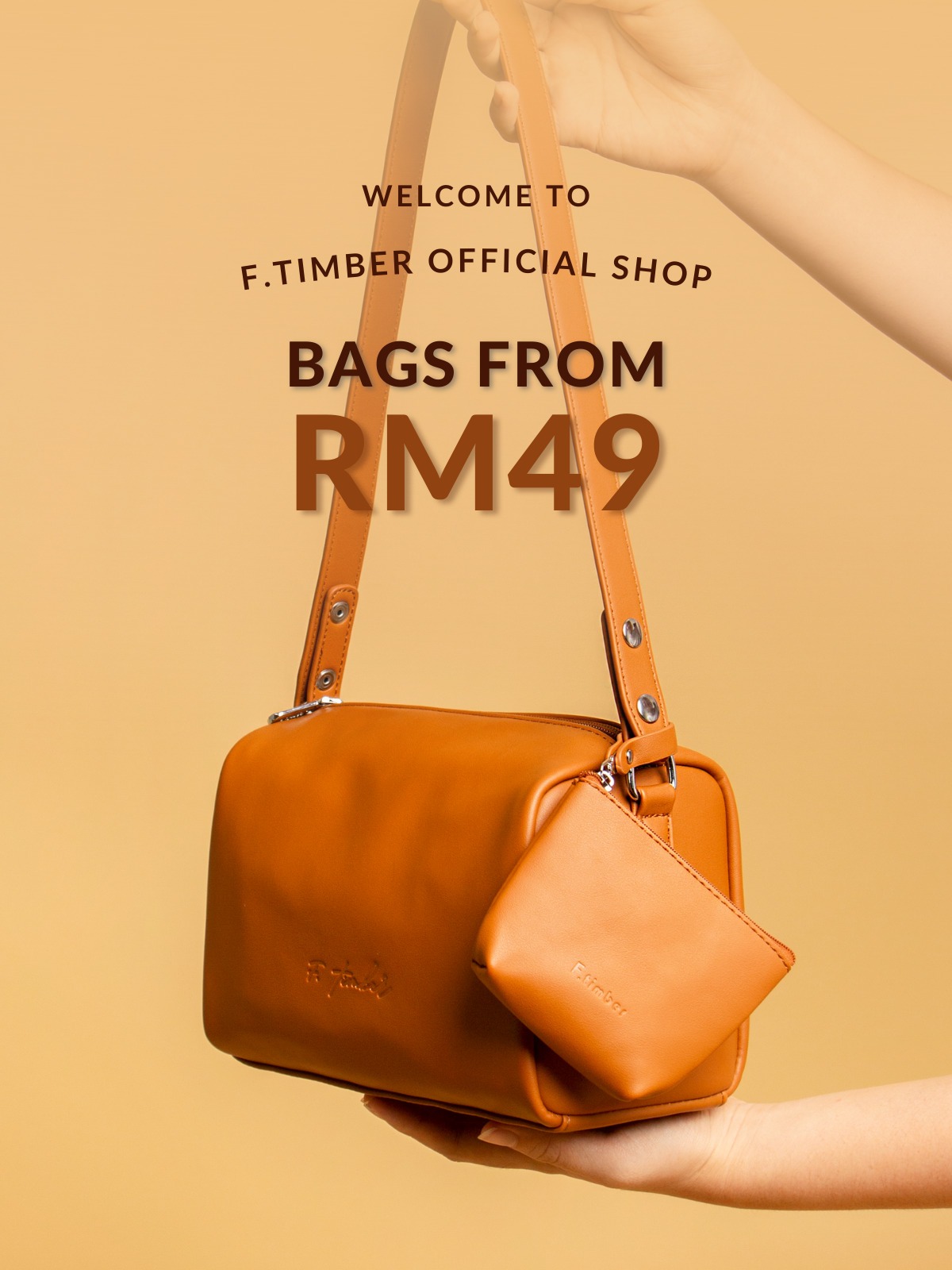 F.TIMBER Online, October 2022 | Shopee Malaysia