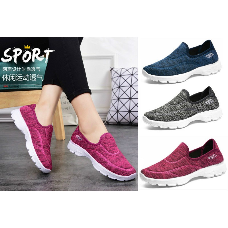 (Ready Stock) Fashion Sneakers Run Sport Shoes Breathable | Shopee Malaysia