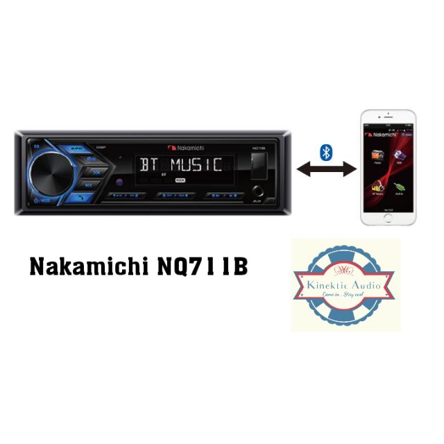 Nakamichi NQ711B - Single DIN USB Receiver with AM/FM radio function ...
