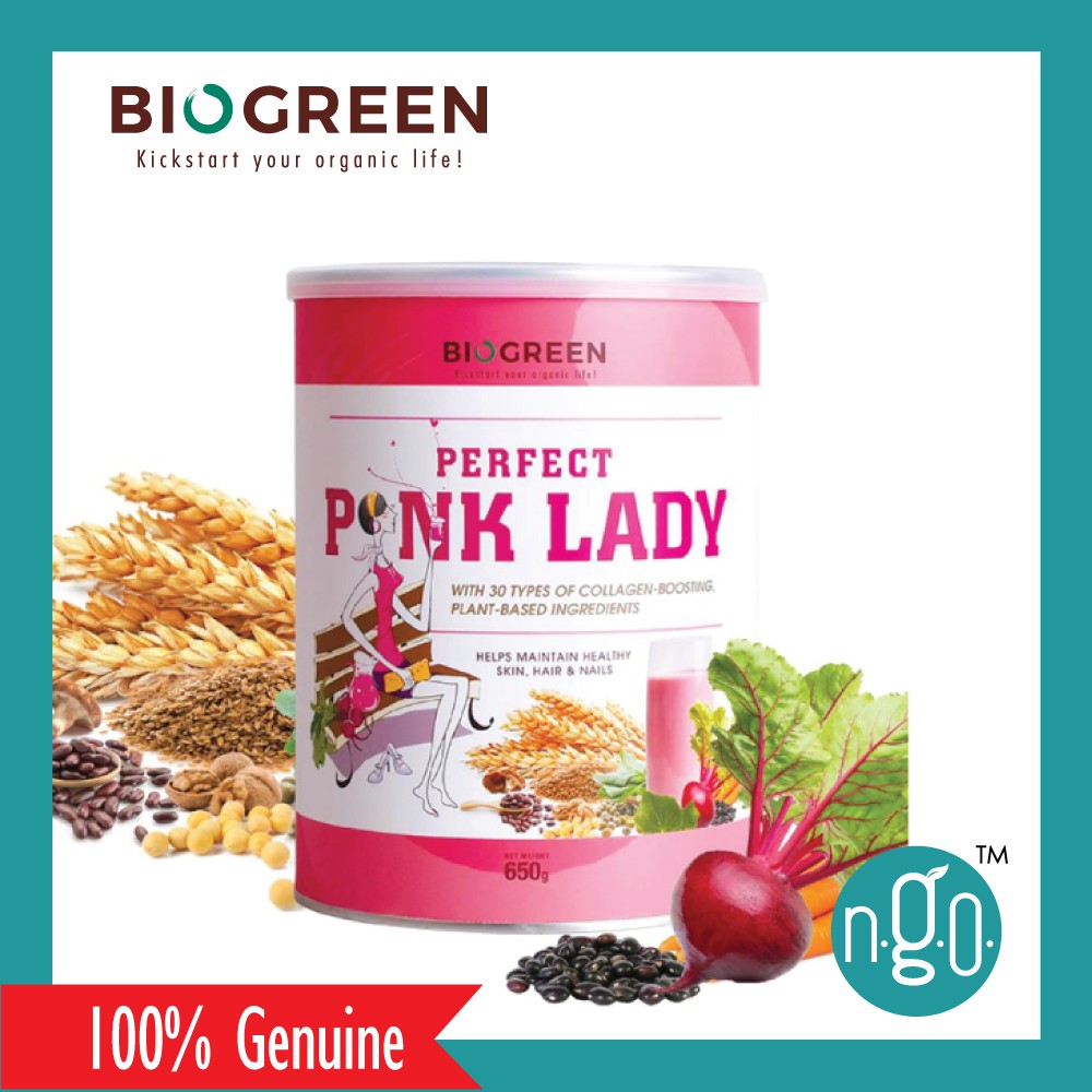 Biogreen Perfect Pink Lady Oatmilk (650g/tin) | Shopee Malaysia