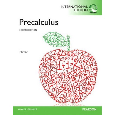 Precalculus 4th edition - Blitzer | Shopee Malaysia