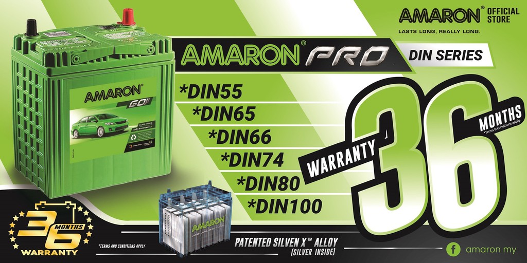 Amaron Official Store Online, September 2022 | Shopee Malaysia