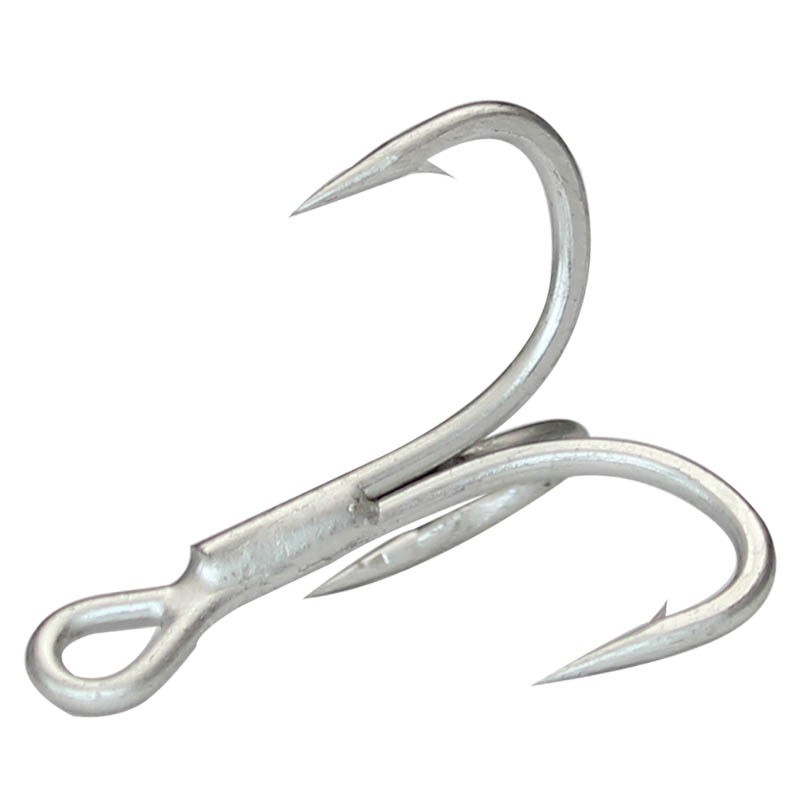 10pcs sharp quadruple reinforced treble fishing hooks triple anchor ...