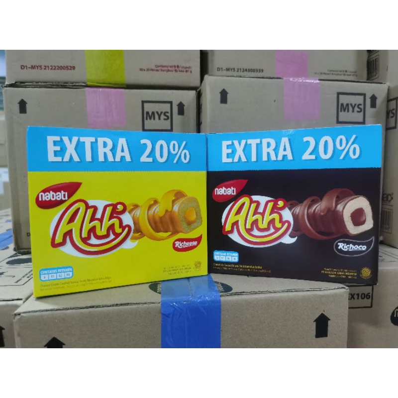 [TKM] Nabati Ahh [Extra 20%] (4g x 20Pcs) 96g | Shopee Malaysia