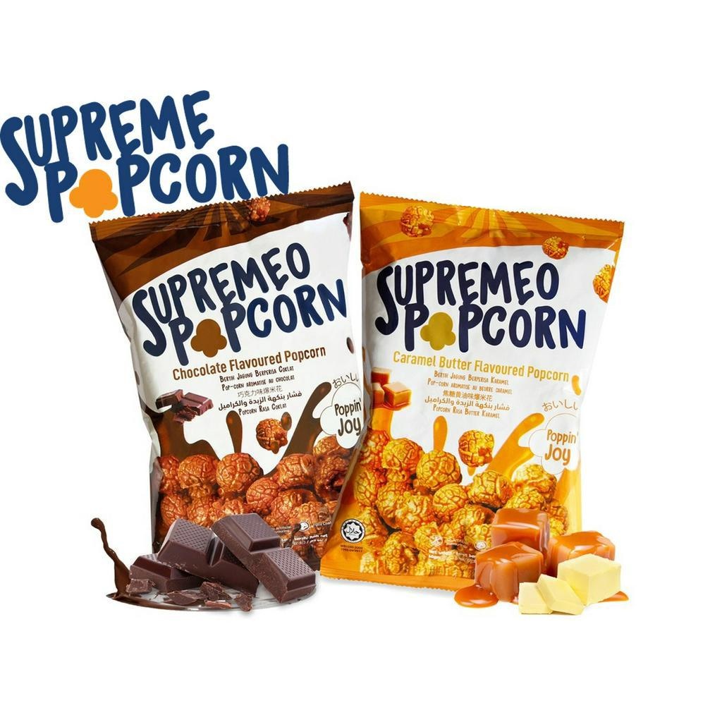 Supremeo Popcorn Caramel Butter Chocolate Salted Egg 60g HALAL (Eureka ...