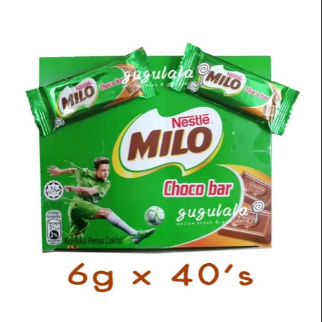 Milo Choco Bar 6g x 40's | Shopee Malaysia