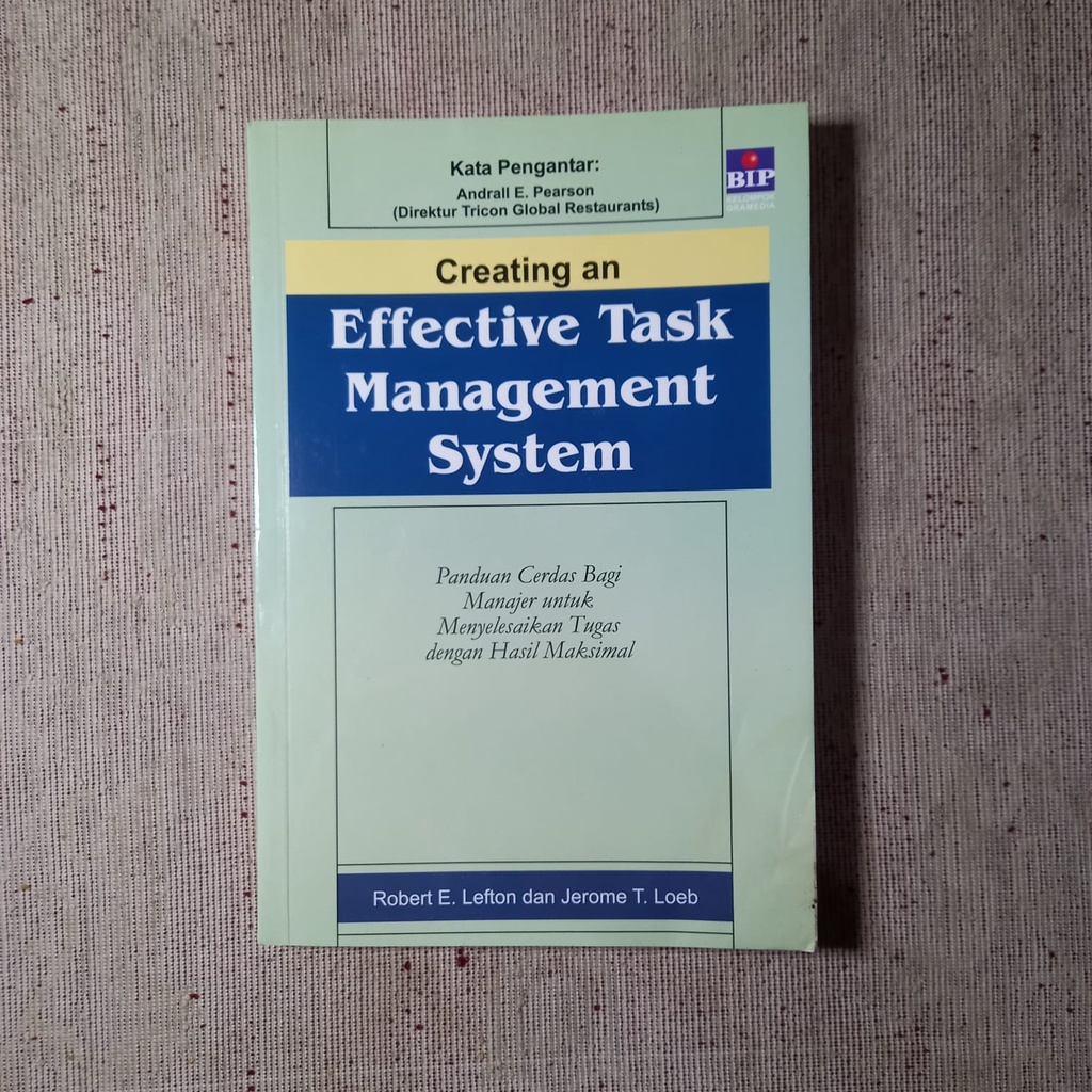 Creating an Effective Task Management System Book | Shopee Malaysia
