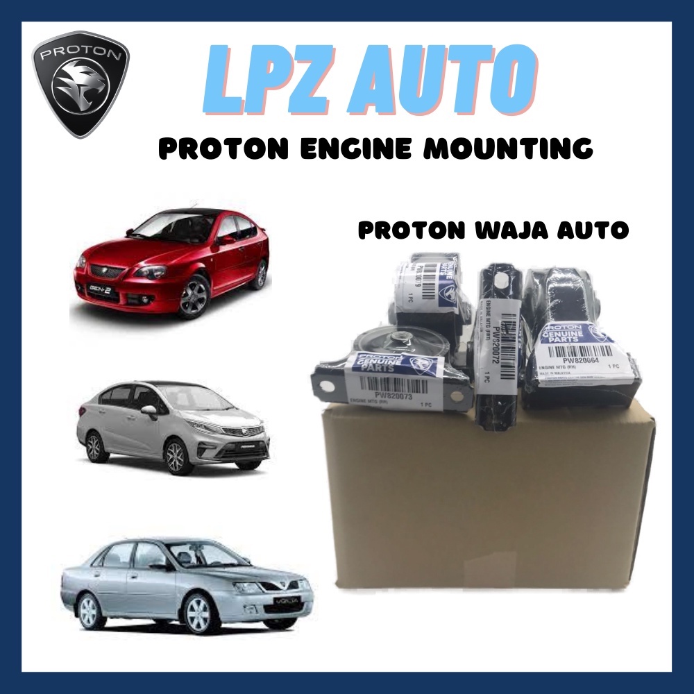 ORIGINAL PROTON Waja 1.6 Gen2 Persona Engine Mounting (4pcs) Auto | Shopee Malaysia