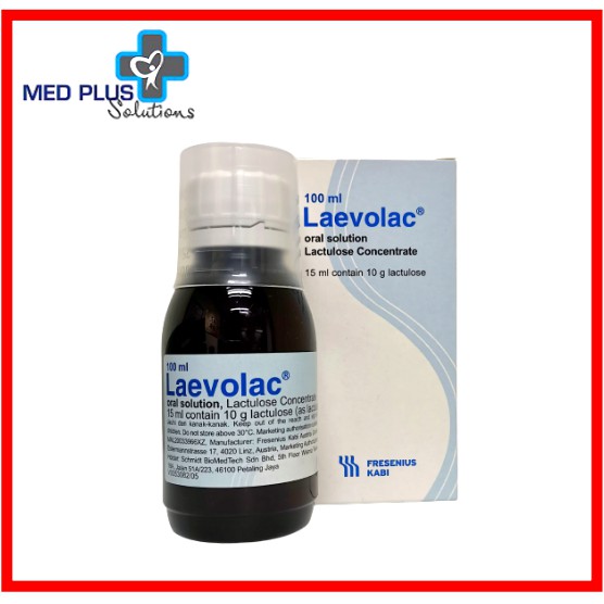 Laevolac Oral Solution 100ml (Relieve Constipation) (EXP: 9/2024 ...